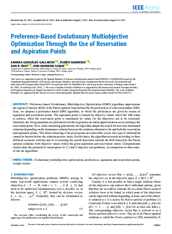 (PDF) Preference-based Evolutionary Multi-objective Optimization for Solving Fuzzy Portfolio ...