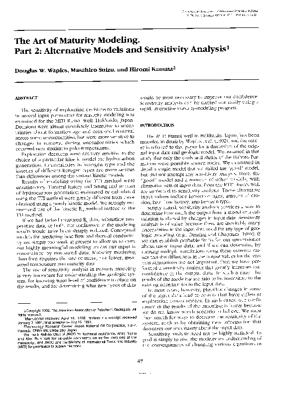(PDF) The Art of Maturity Modeling. Part 2: Alternative Models and ...