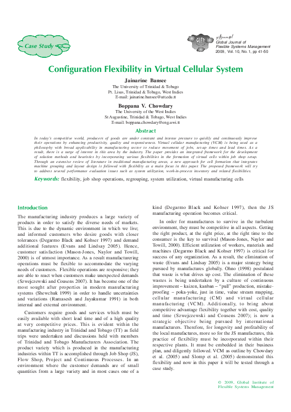 (PDF) Configuration Flexibility in Virtual Cellular System | Boppana Charan Chowdary - Academia.edu