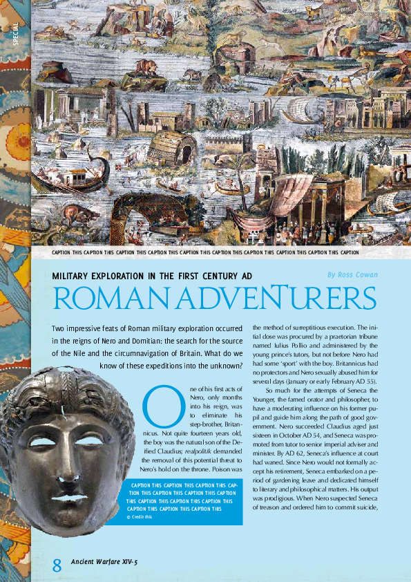 (PDF) Roman Adventurers: Military Exploration in the First Century AD ...