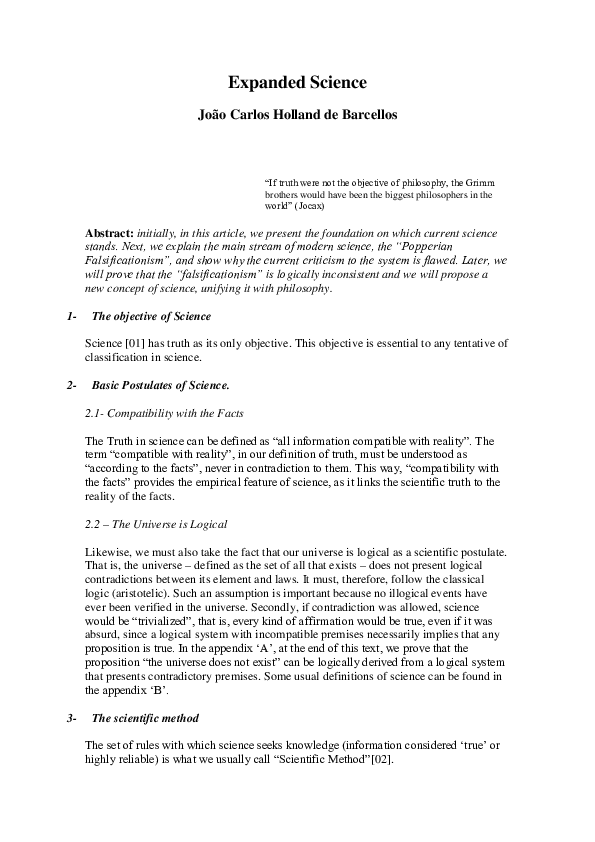 (PDF) Expanded Science