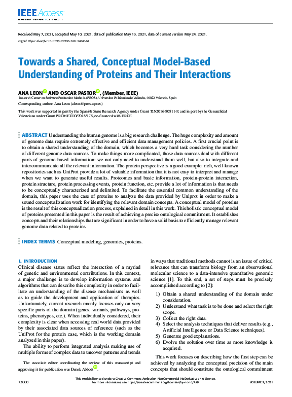 (PDF) Towards a Shared, Conceptual Model-Based Understanding of ...