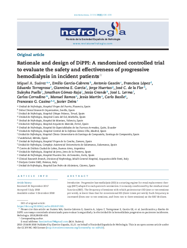 (PDF) Rationale and design of DiPPI: A randomized controlled trial to evaluate the safety and ...