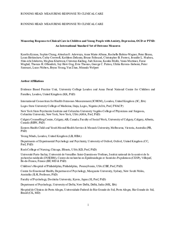 (DOC) International consensus on a standard set of outcome measures for ...