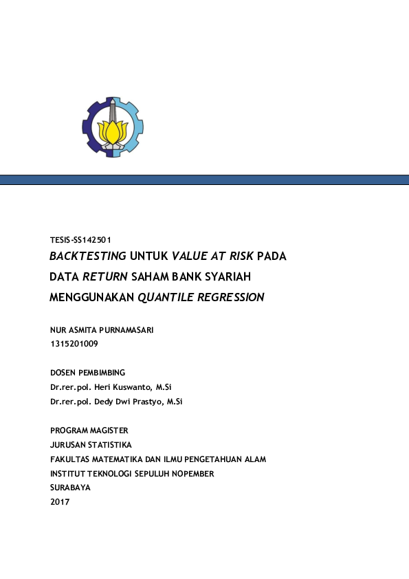 (PDF) Backtesting Untuk Value At Risk Pada Data Return Saham Bank ...