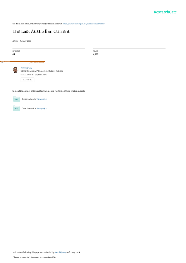 (PDF) East Australian Current