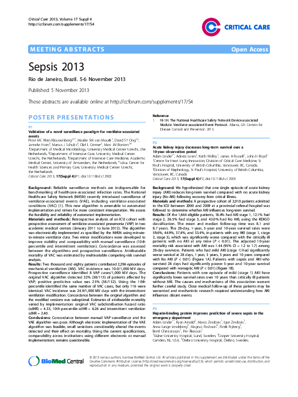 (PDF) SaO2-SvO2 difference for risk stratification of patients with ...