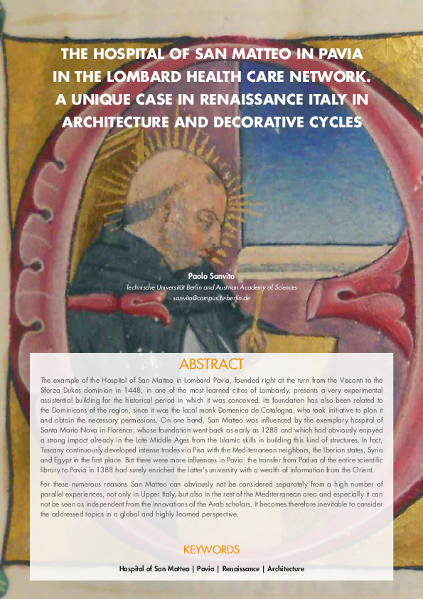 (PDF) The Hospital of San Matteo in Pavia in the Lombard health care ...