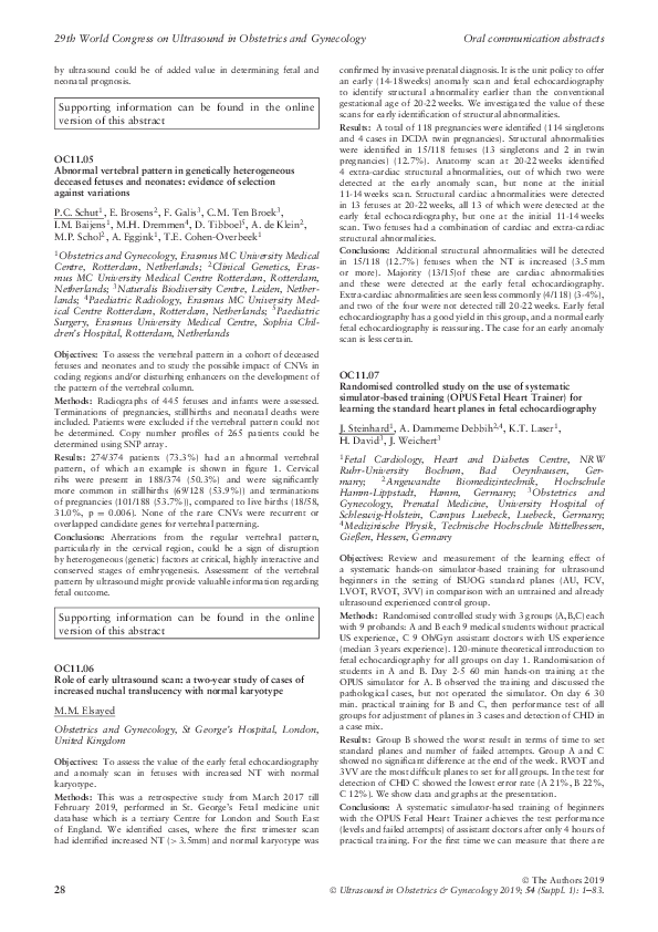 (PDF) OC11.05: Abnormal vertebral pattern in genetically heterogeneous ...