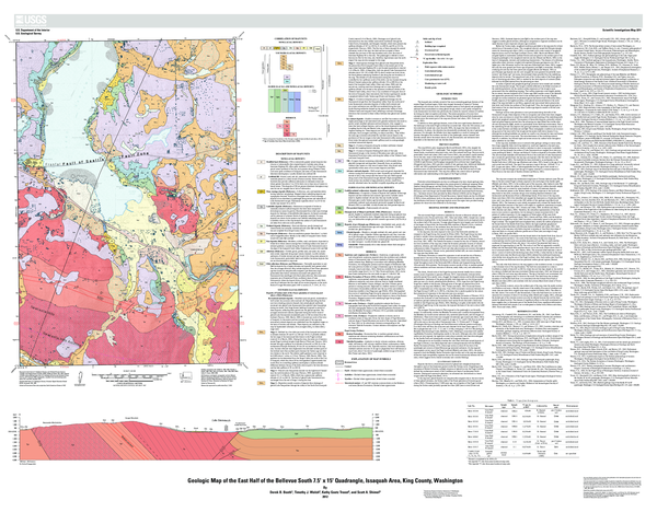 (PDF) Geologic map of the east half of the Bellevue South 7.5' x 15 ...
