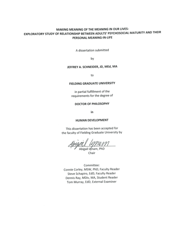 (PDF) Schneider Dissertation Published version