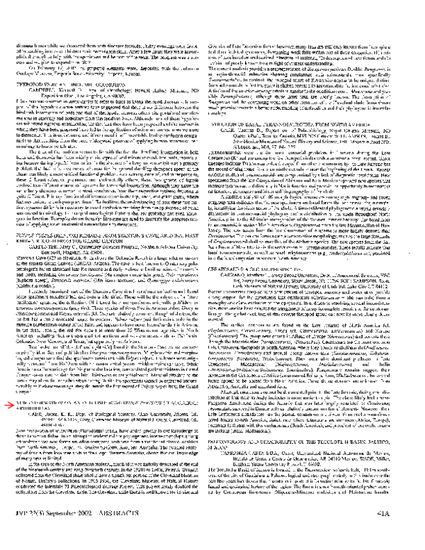 (PDF) New information on an old fish: Bungartius perissus (Placodermi ...