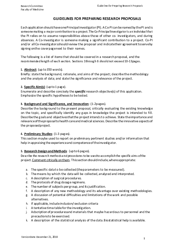 (PDF) Guidelines for preparing research proposals | Lynn Rew - Academia.edu (PDF) Guidelines for preparing research proposals | Lynn Rew - Academia.edu