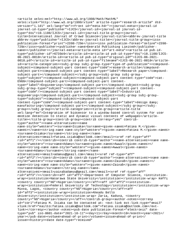 Integration of biosensor to a window-based control system for user ...