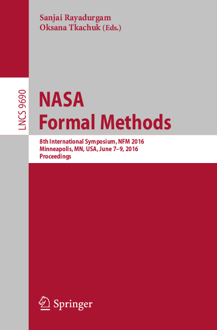 Pdf Formal Validation And Verification Framework For Model Based And