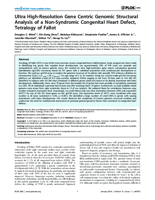 Pdf Ultra High Resolution Gene Centric Genomic Structural Analysis Of