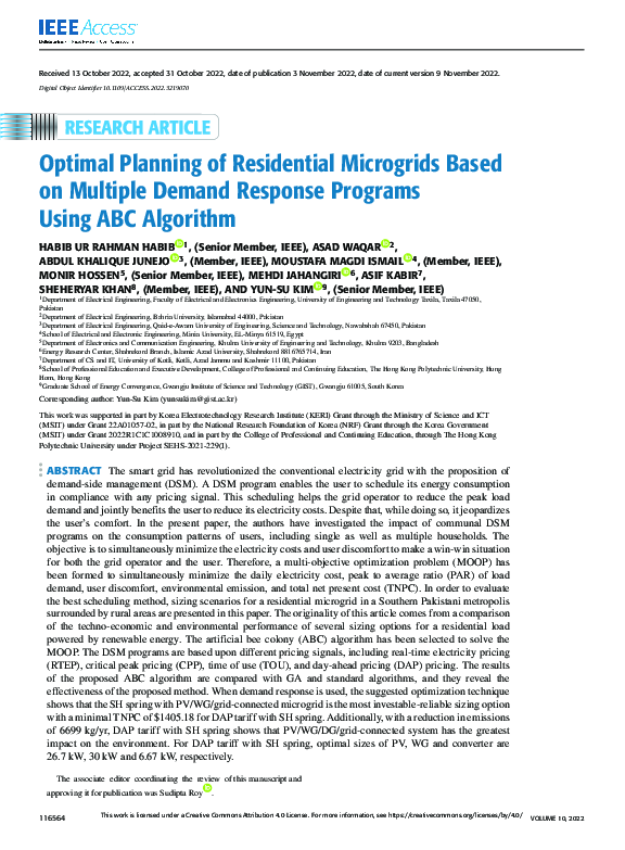 (PDF) Optimal Planning of Residential Microgrids Based on Multiple Demand Response Programs ...