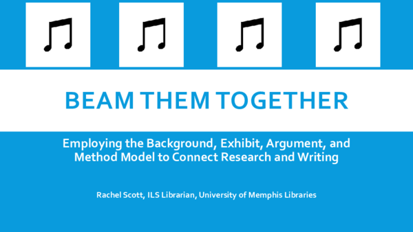 (PDF) BEAM THEM TOGETHER: Employing the Background, Exhibit, Argument ...