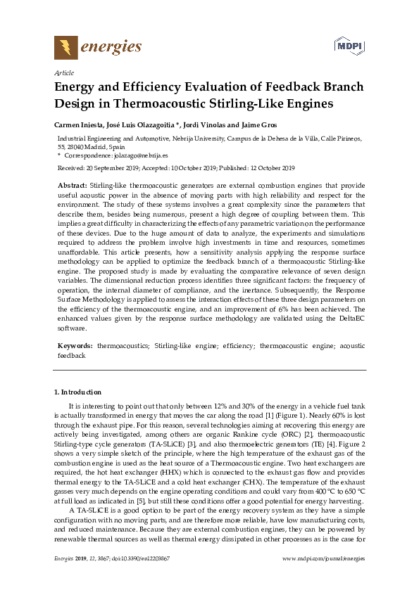 (PDF) Energy and Efficiency Evaluation of Feedback Branch Design in ...