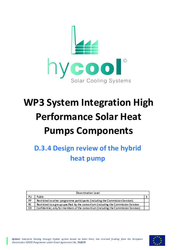 (PDF) D.3.4 Design review of the hybrid heat pump