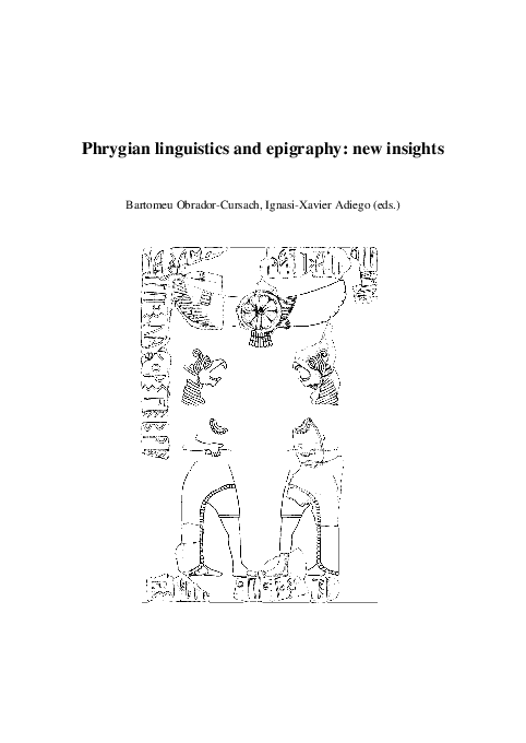 (PDF) Sipis ‒ yet another Phrygian name in the Neo-Hittite world? With ...