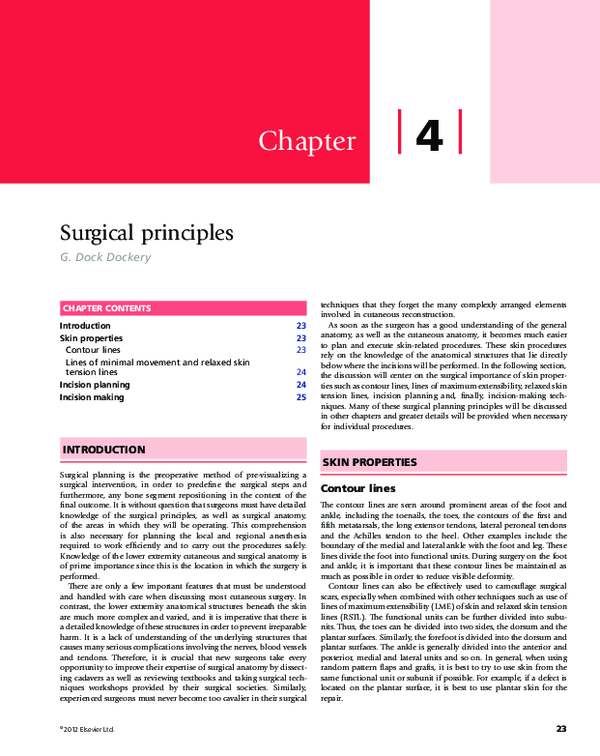 (PDF) Surgical principles