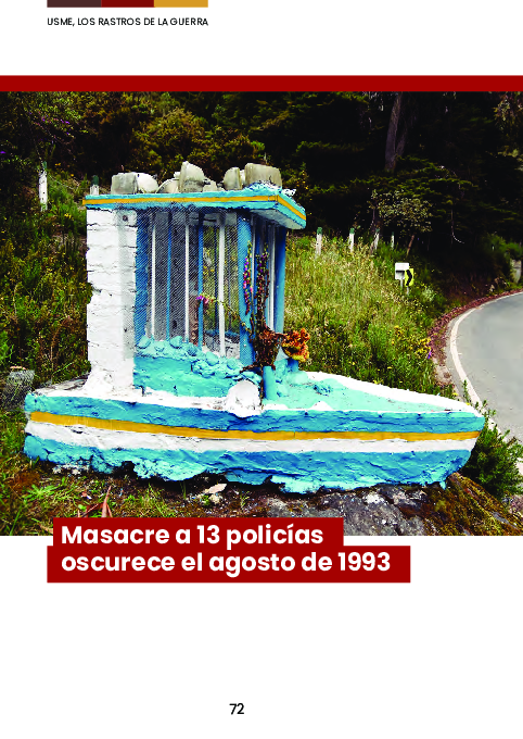 (PDF) Masacre a 13 policías oscurece el agosto de 1993