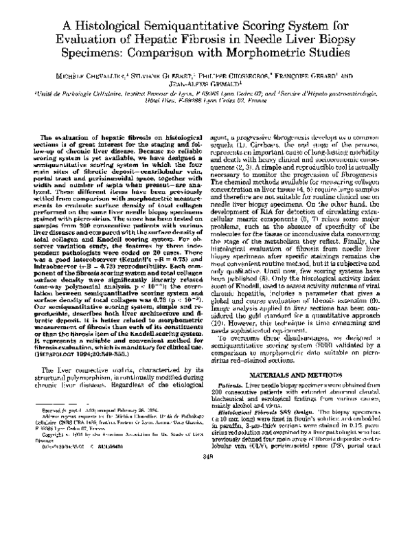 (PDF) A histological semiquantitative scoring system for evaluation of ...