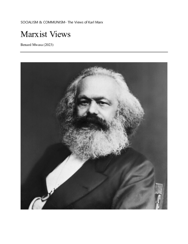 (PDF) Marxist Views