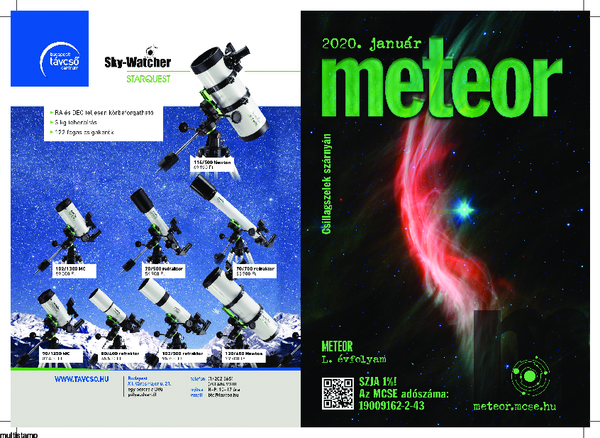 (PDF) Meteor 2020/1. | Sánta Gábor and Molnár Péter - Academia.edu