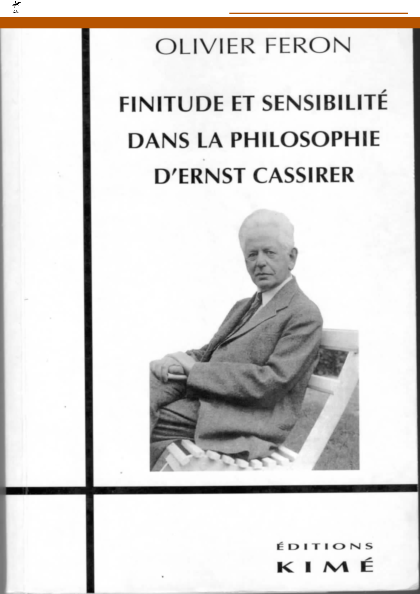 (PDF) Finitude et sensibilité dans la philosophie d'Ernst Cassirer