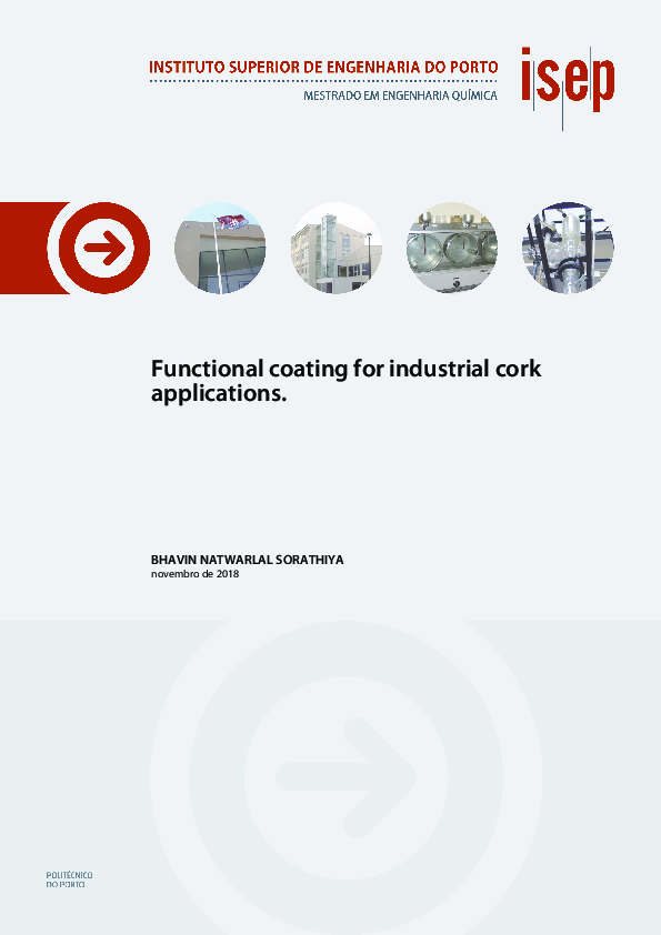 (PDF) Functional coating for industrial cork applications