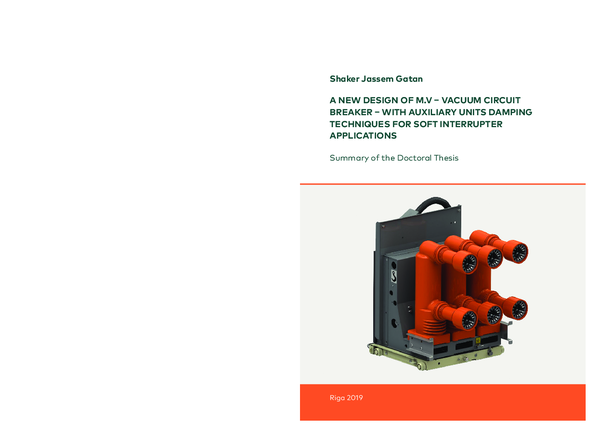 (PDF) A New Design of M.V – Vacuum Circuit Breaker – With Auxiliary ...