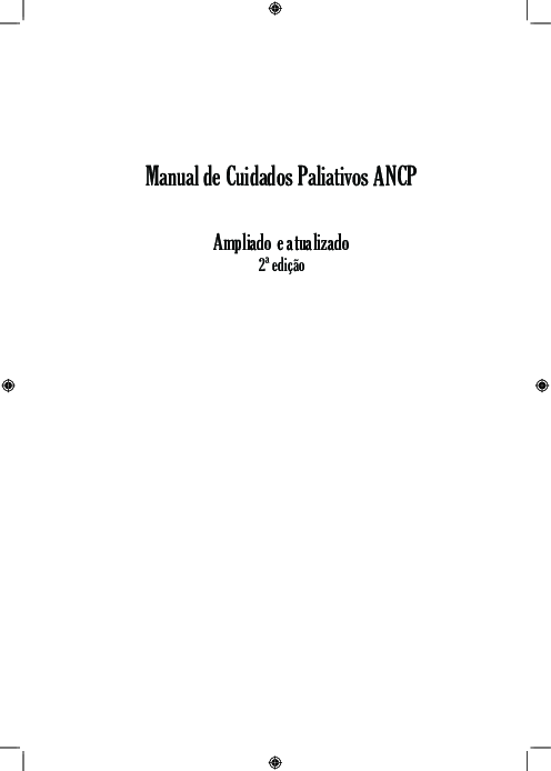 (PDF) Manual de Cuidados Paliativos ANCP