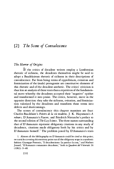 (PDF) [2] The Scene of Convalescence