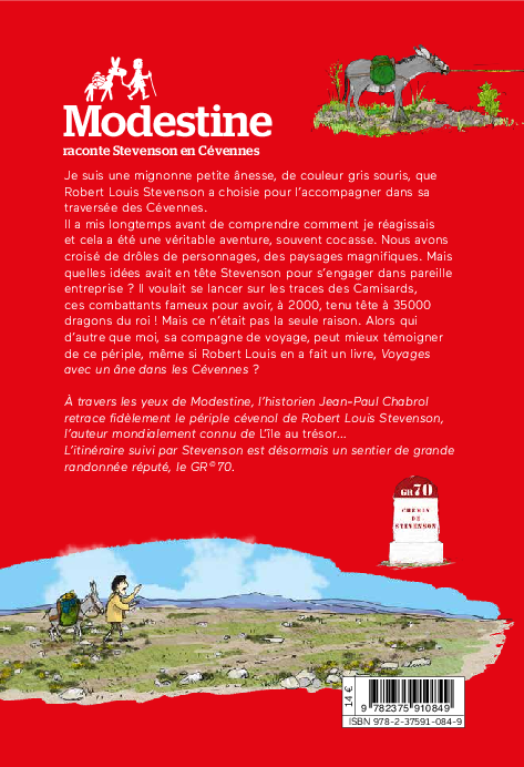(PDF) 4ème de couverture Modestine raconte Stevenson en Cévennes