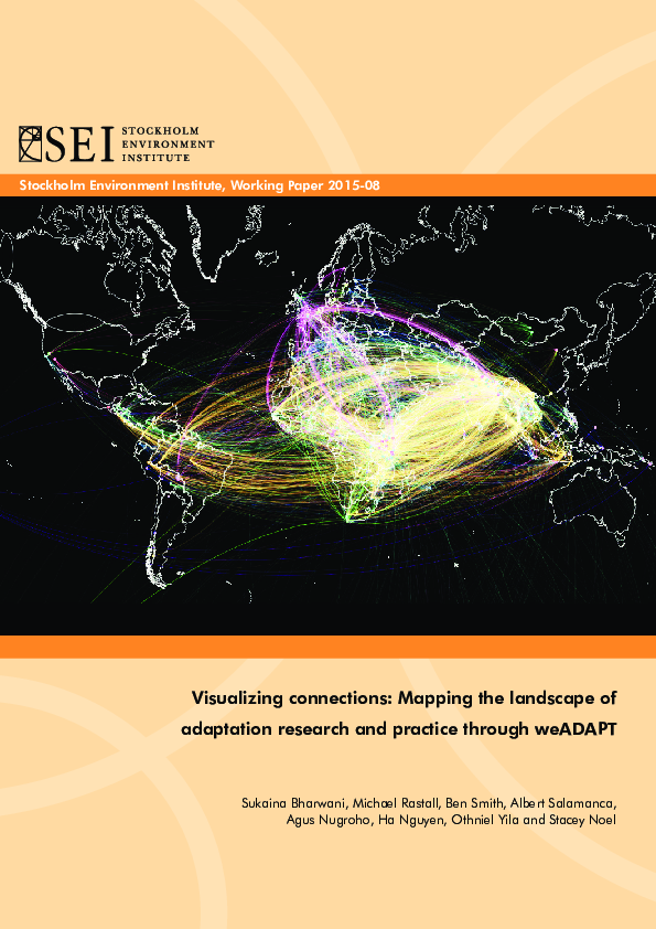 (PDF) Visualizing connections: Mapping the landscape of adaptation research and practice through ...