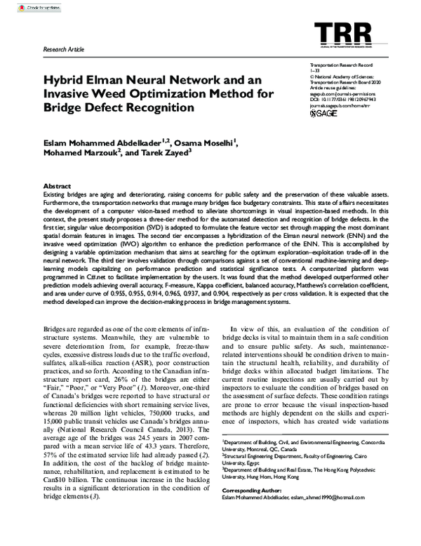 (PDF) Hybrid Elman Neural Network and an Invasive Weed Optimization ...