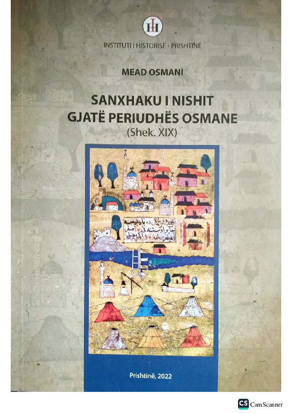 (PDF) SANXHAKU I NISHIT GJATË PERIUDHËS OSMANE (Shek. XIX) - (SANJAK OF ...