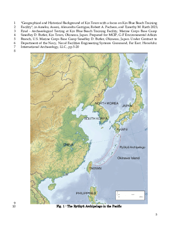 (PDF) Geographical and Historical Background of Kin Town with a focus ...
