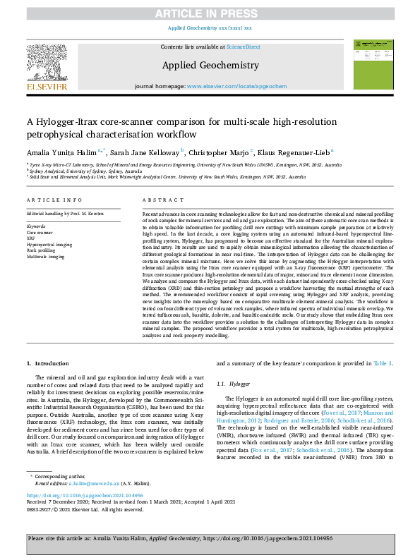 (PDF) A Hylogger-Itrax core-scanner comparison for multi-scale high ...