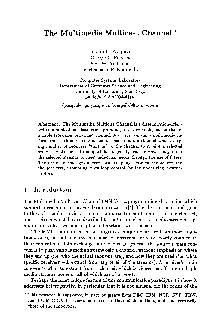 (PDF) The multimedia multicast channel