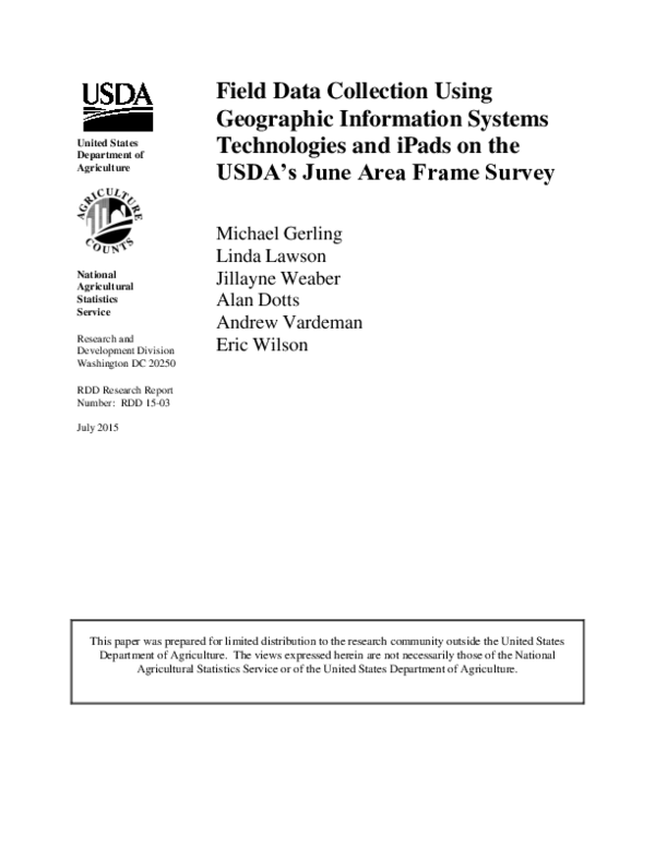 (PDF) Field Data Collection Using Geographic Information Systems ...