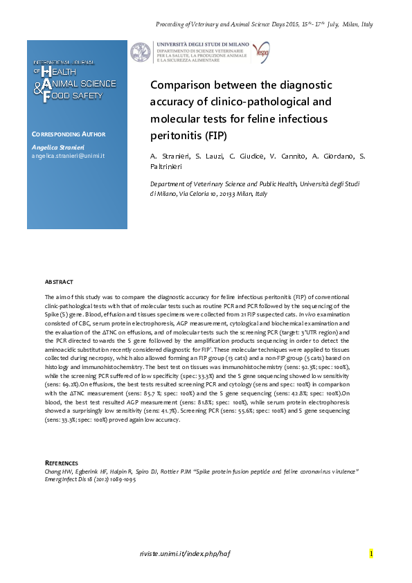 (PDF) Comparison between the diagnostic accuracy of clinico ...