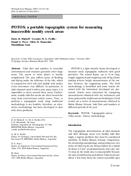 (PDF) POTOS: a portable topographic system for measuring inaccessible ...