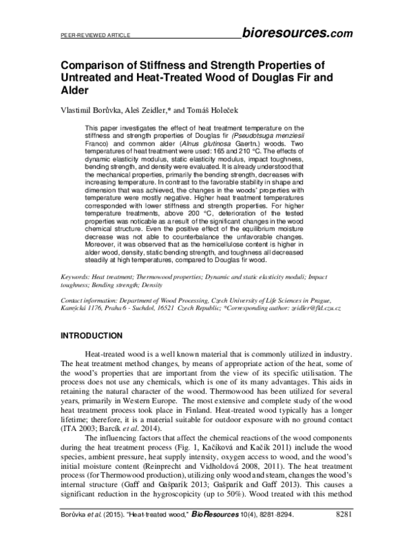 (PDF) Comparison of Stiffness and Strength Properties of Untreated and ...