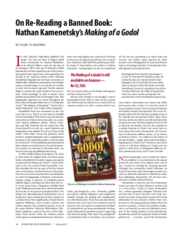 (PDF) “On Re-Reading a Banned Book: Nathan Kamenetsky’s Making of a ...