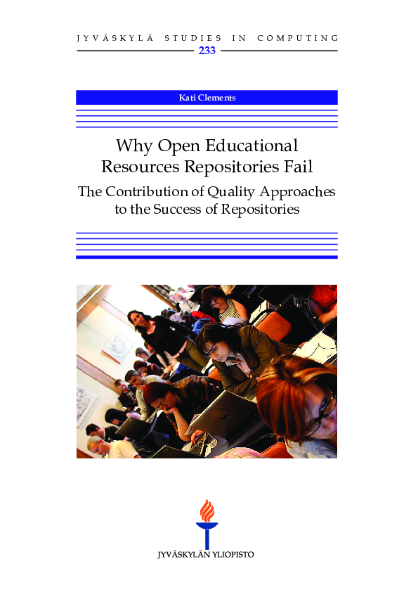 (PDF) Why open educational resources repositories fail : the contribution of quality approaches ...
