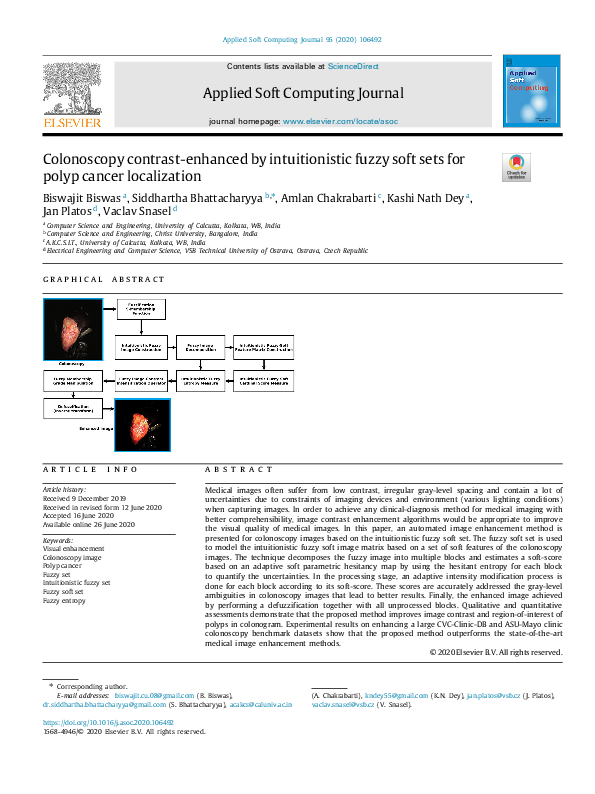 (PDF) Colonoscopy contrast-enhanced by intuitionistic fuzzy soft sets for polyp cancer ...