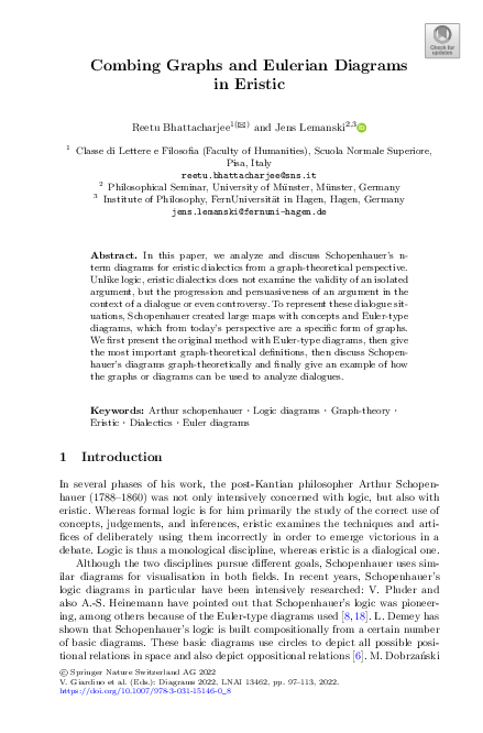 (PDF) Combing Graphs and Eulerian Diagrams in Eristic